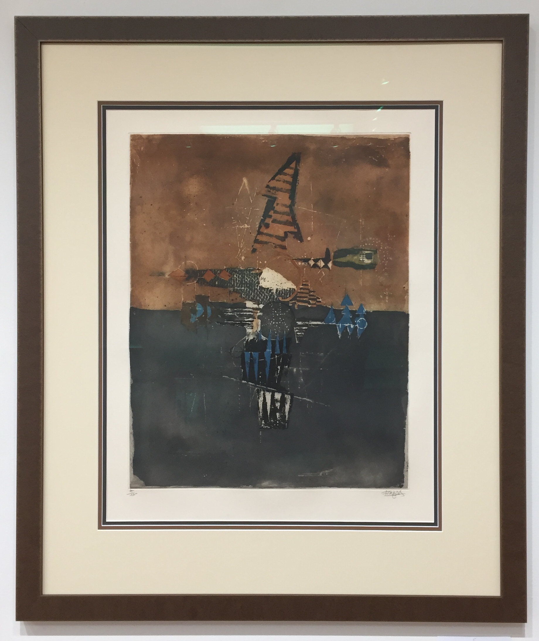 Johnny Friedlaender - Images in a Garden I - Gallery of Framing