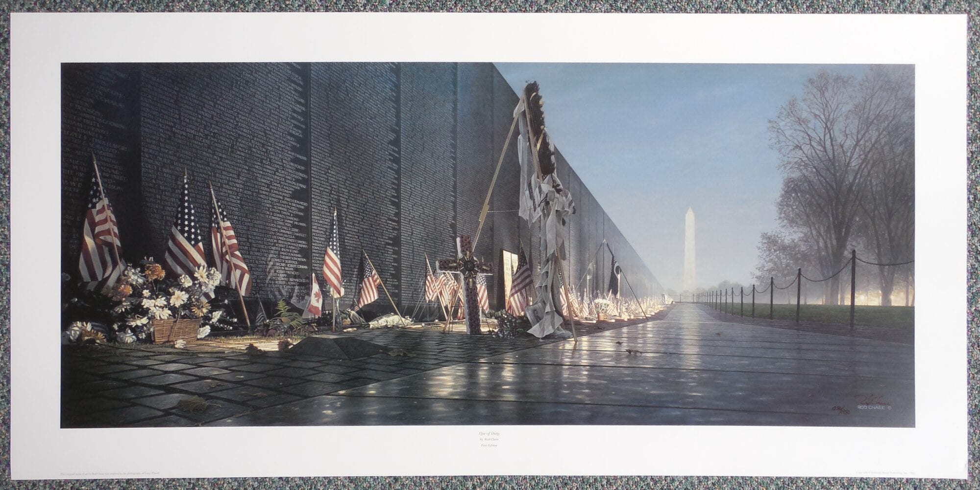 Rod Chase - "Line of Duty" - Gallery of Framing